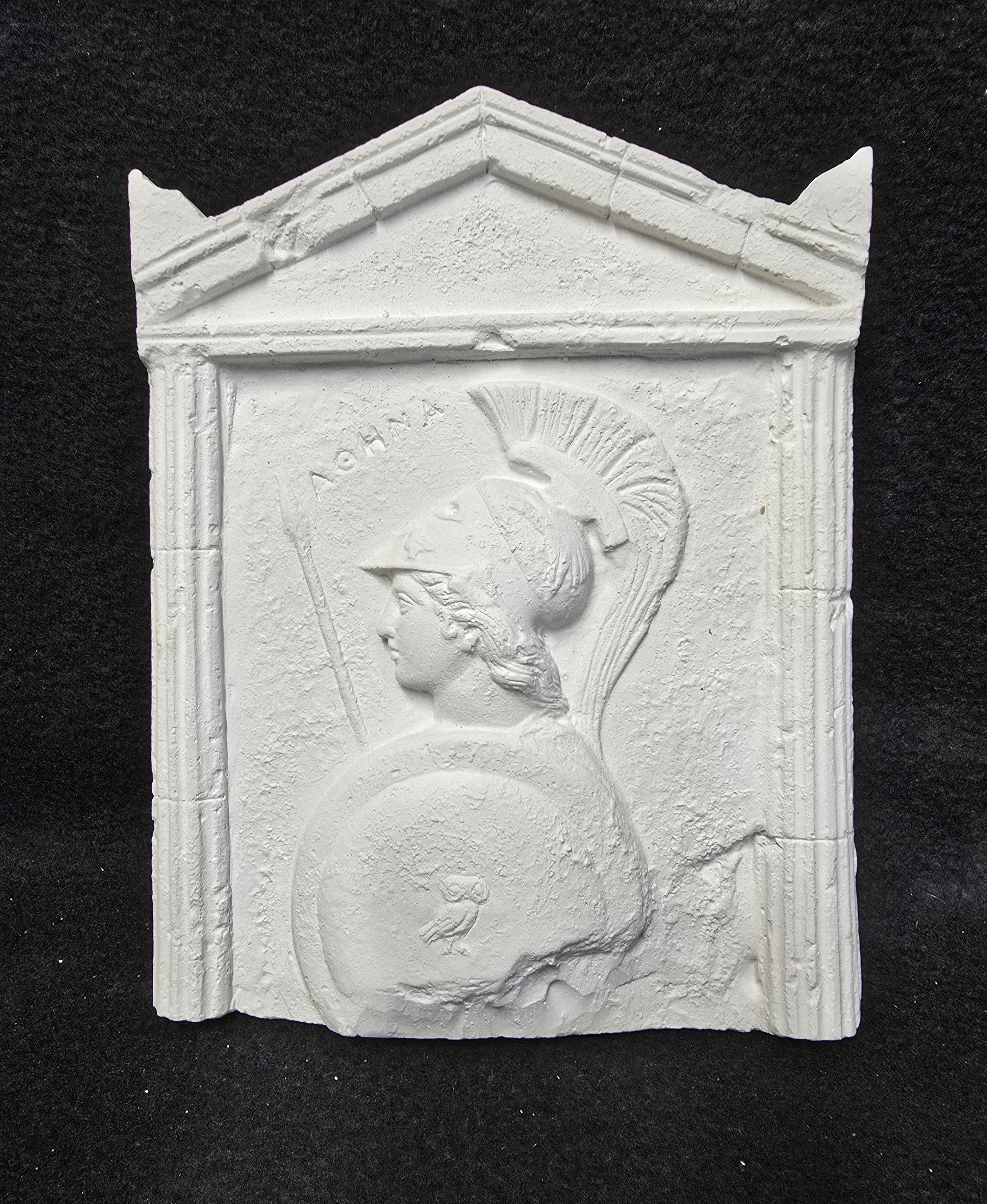 Athena Handcrafted Alabaster Plaque - Timeless Artisan Item – My Store