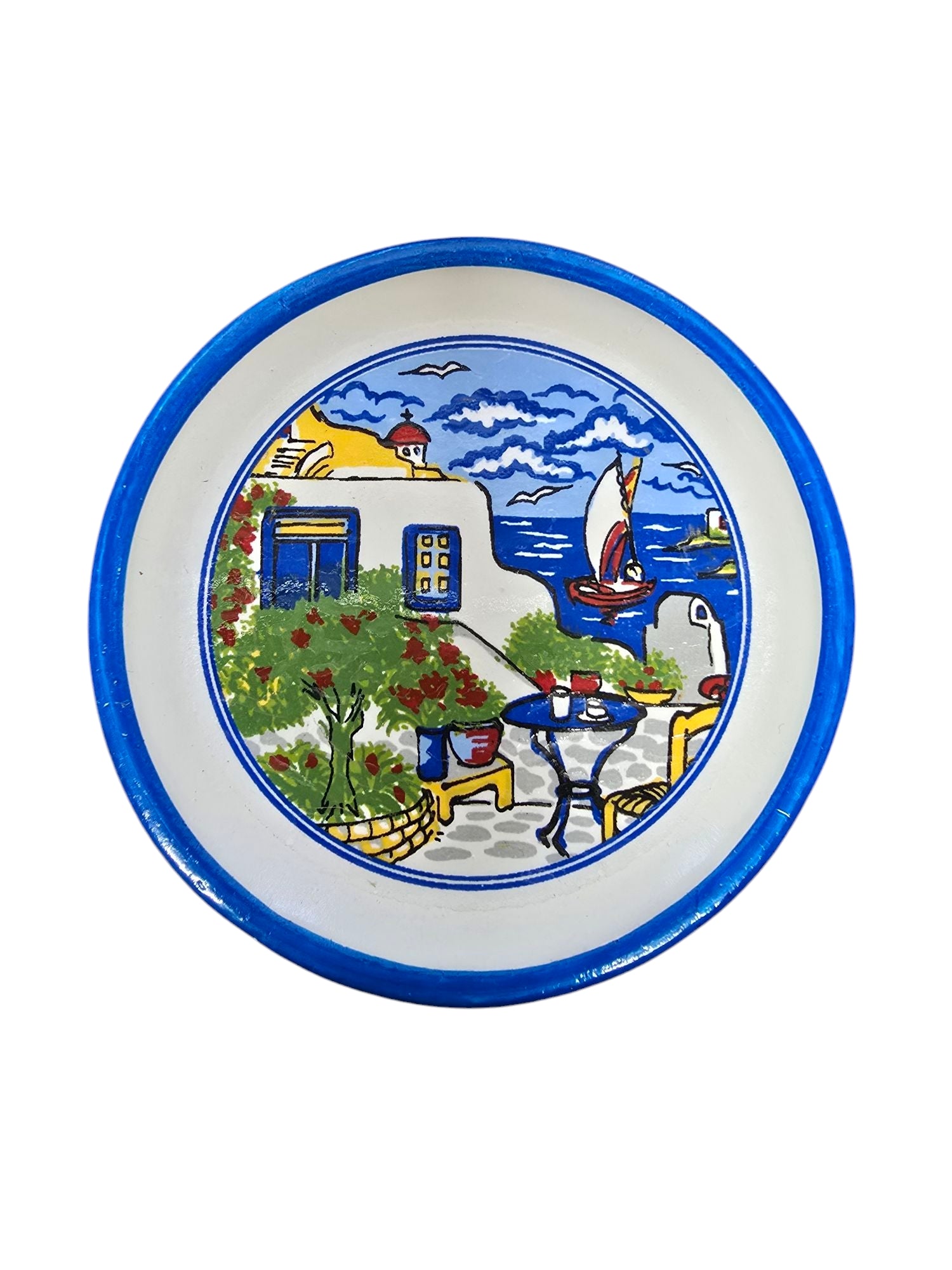 Handmade Ceramic Plate Magnets - Authentically Greek – My Store